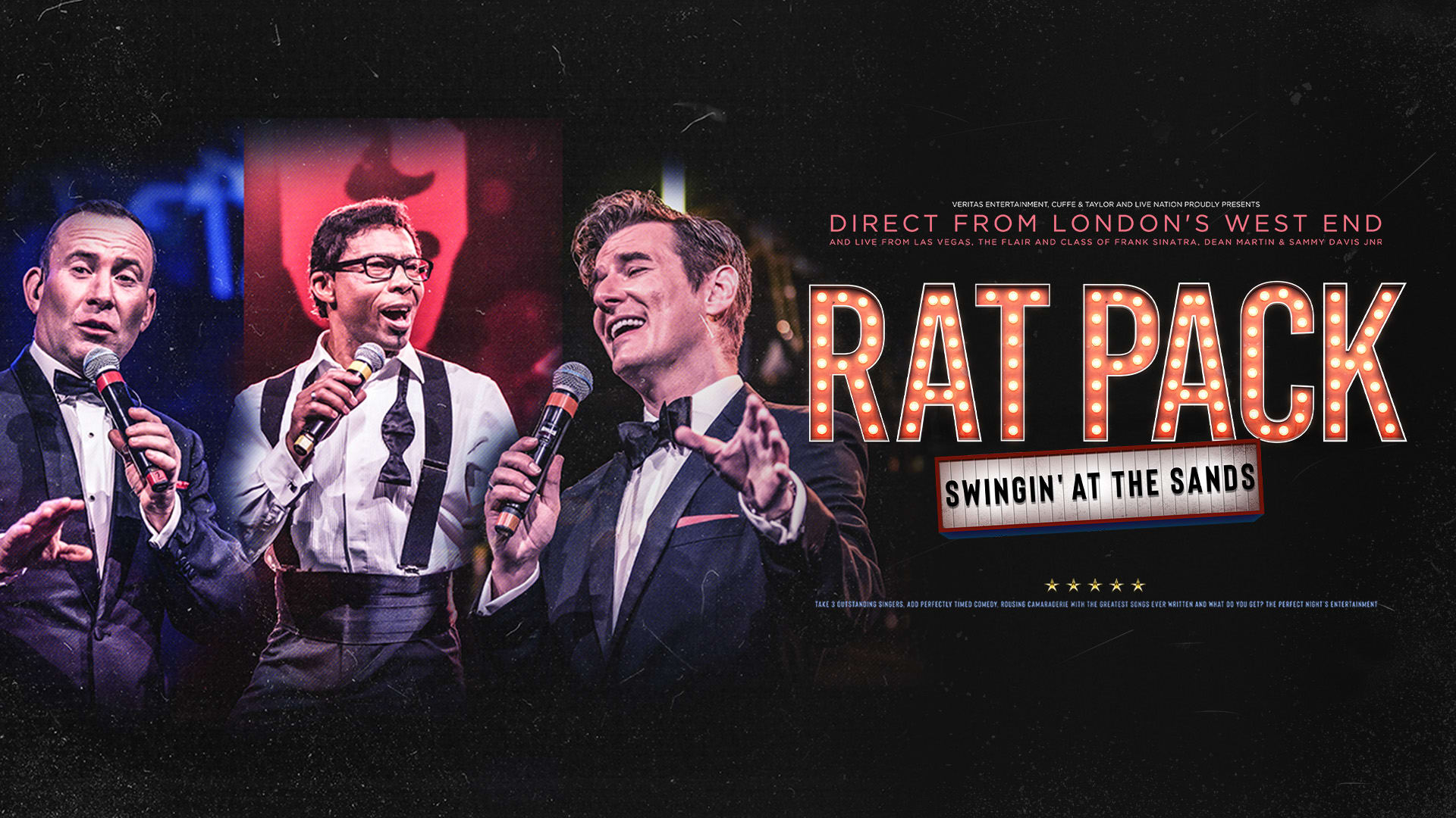The Rat Pack - Swingin' at The Sands Tickets | The Alexandra, Birmingham in Birmingham | ATG Tickets